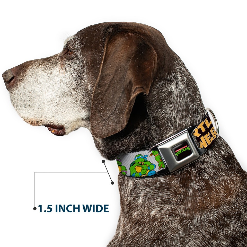 Dog Collar NTA-Classic TEENAGE MUTANT NINJA TURTLES Logo Classic TMNT ...