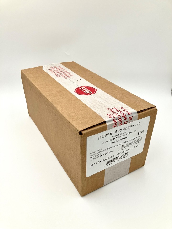 Shrouded Fable Pokemon Center Elite Trainer Box (PC ETB) Case, Factory ...