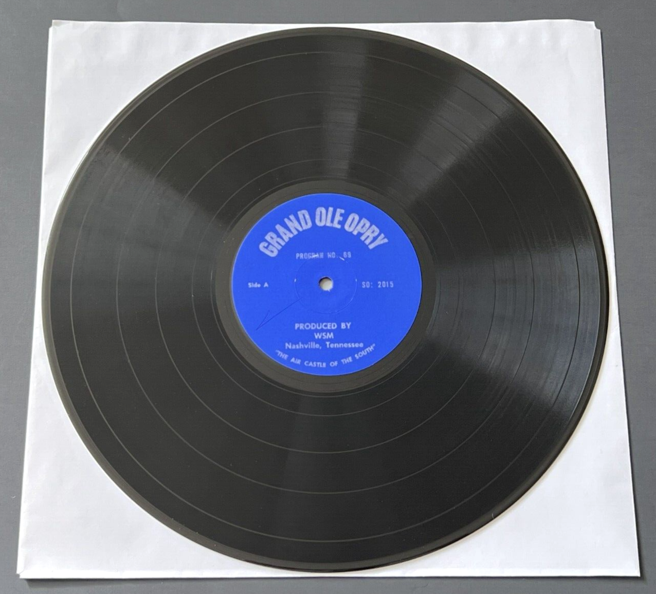 GEORGE MORGAN MAYBELLE CARTER GRAND OLE OPRY ORIGINAL RADIO SHOW RECORD ...