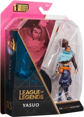 League of Legends - Yasuo 4" Action Figure - 1st Edition - Champion ...