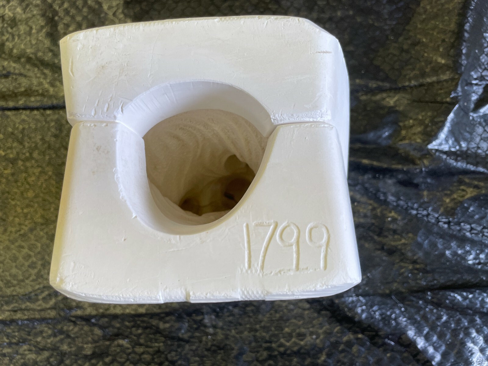 VINTAGE KIMPLE CERAMIC MOLD #1799 OLD WORLD SANTA GERMAN | eBay