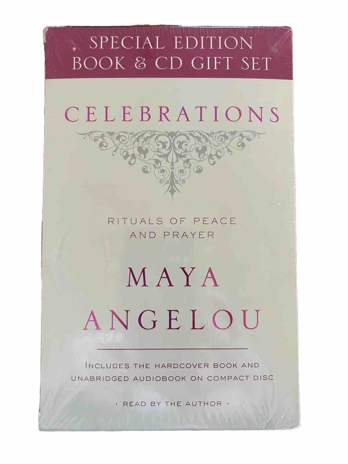 Celebrations Maya Angelou : Book & CD Set , New Sealed Audiobook On ...