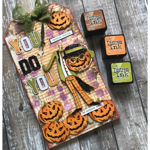 Tim Holtz "COLORIZE: PUMPKINHEAD Halloween Sizzix Thinlits Cutting Dies MSRP $30 | eBay