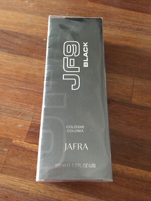 Jafra JF9 BLACK Cologne 100ml 3.3 fl oz for Man 👨🏻 New Sealed | eBay