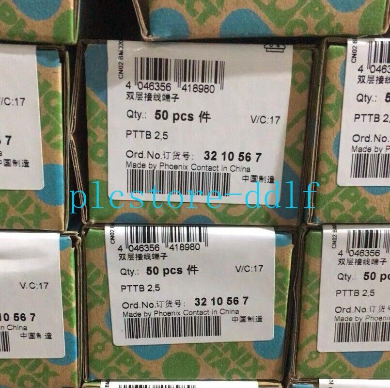 Phoenix Contact 3210567 Double Level Terminal Block 5.2mm 50-pack for ...