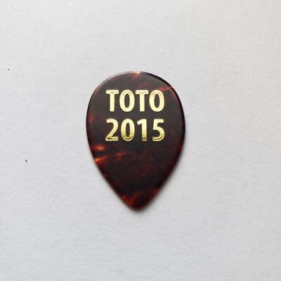 Toto Steve Lukather 2015 Tour Guitar Pick | eBay
