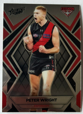 2024 Select Footy Stars Luminous Base - Peter Wright L50 Essendon ...