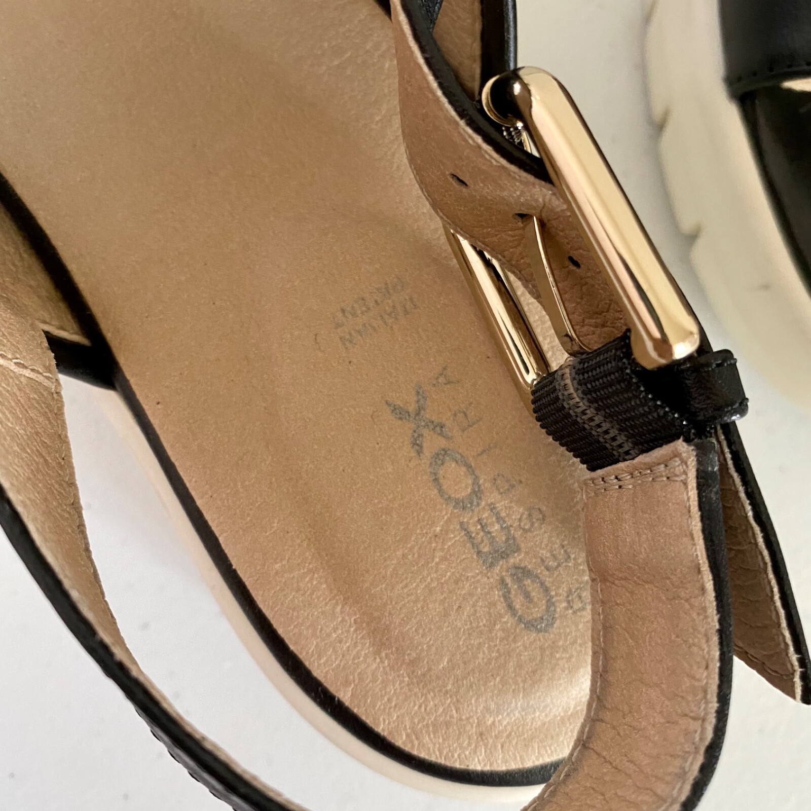 Geox Italian Leather Sandals 40/9.5 - Chunky Platform… - Gem