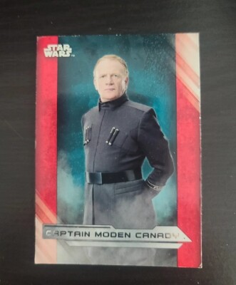 CAPTAIN MODEN CANADY STAR WARS Topps Collectibe Card No.53 | eBay