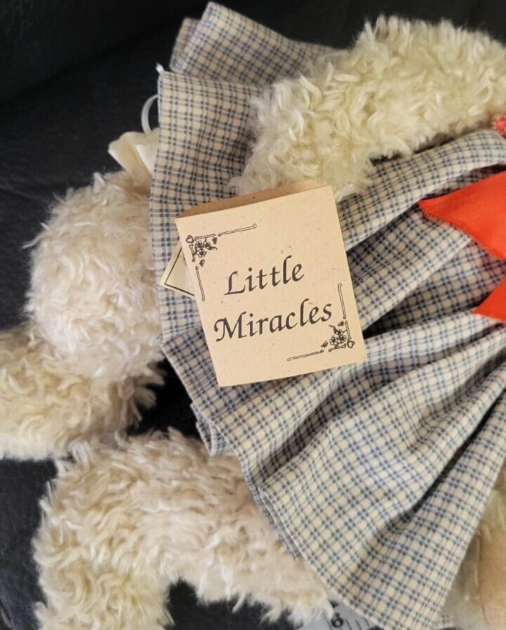 Plush Little Miracles Teddy Bear Tan Stuffed Animal | eBay