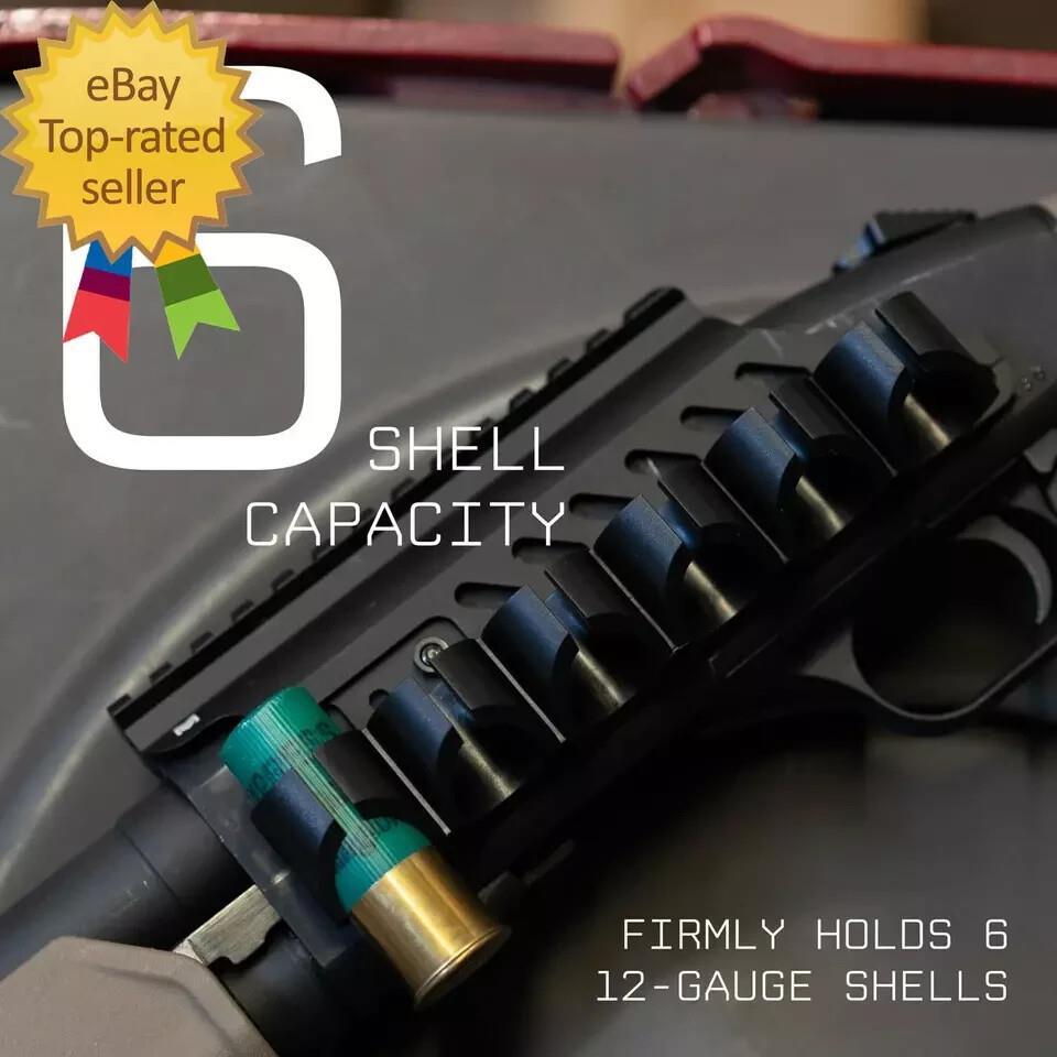 Side Saddle Shell Holder V2 Compatible with Most Maverick 88/Mossberg ...