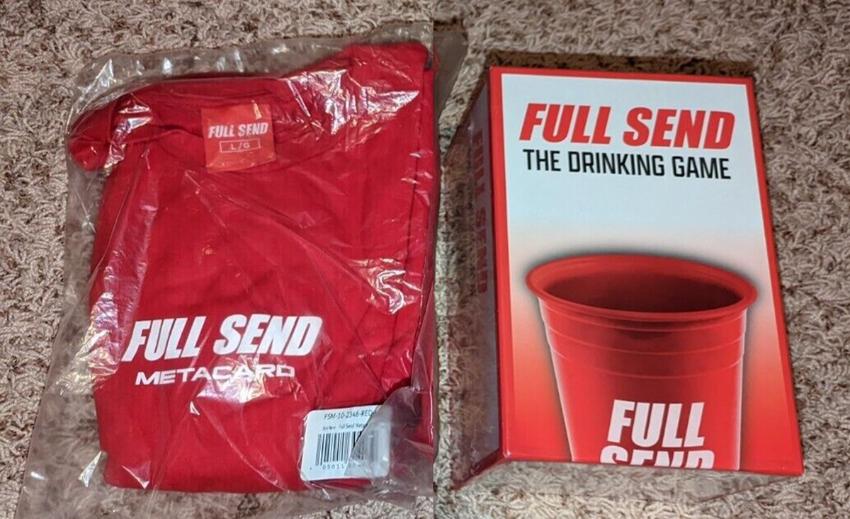 Solo Cup Memes Full Send: The Drinking Game, By Nelk, W/ Full Send Cup