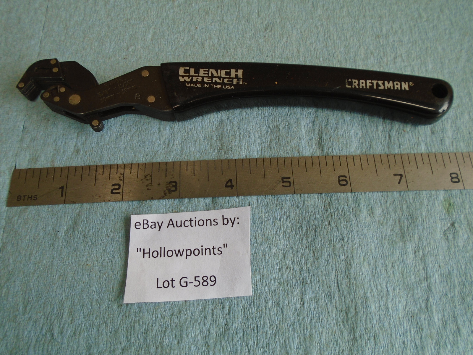 Classic Craftsman 8" Clench Wrench 42308 Made in USA for sale online | eBay