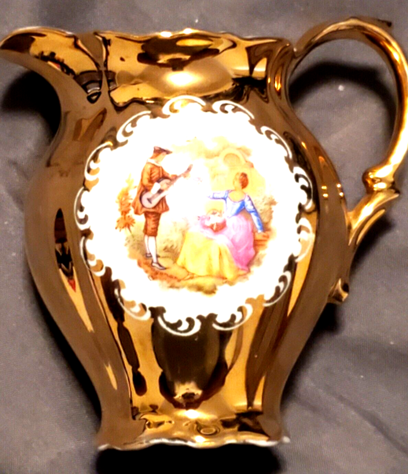 Vintage Rare Porcelain STW Bavaria Gold Tea Set 11 Piece Made in ...