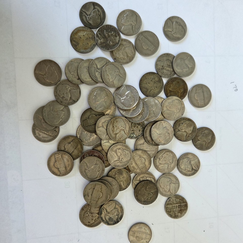 Wheat pennies Up To New Pennies And New And Old Nickels for sale Mixed ...