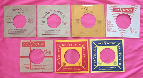 RCA - lot of 15 different vintage 45 rpm Company Sleeves | eBay