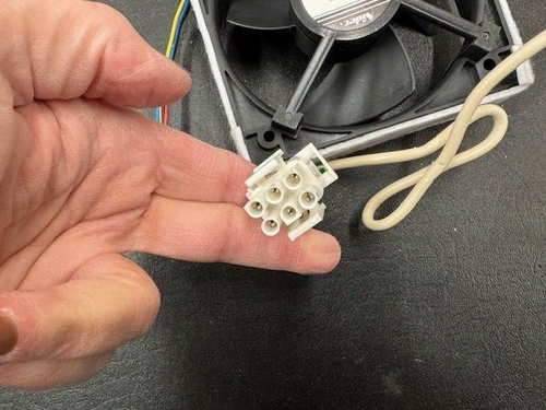 GE Refrigerator Freezer Evaporator Fan WR60X25858, WR60X35669 ...