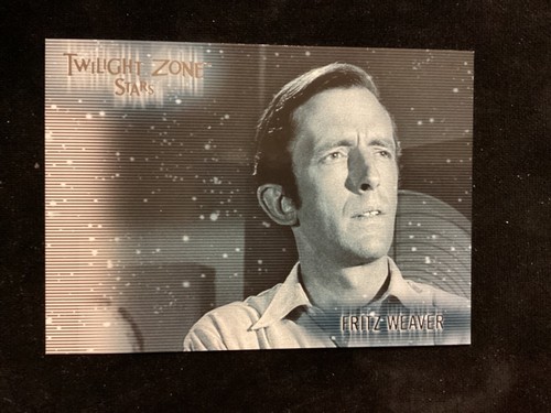 TWILIGHT ZONE ARCHIVES STARS FRITZ WEAVER CARD | eBay