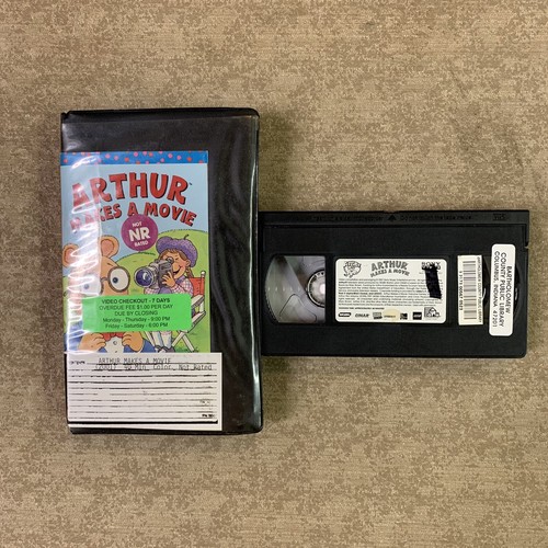 Arthur -Arthur Makes A Movie VHS 2001 Tested Works 74645539836 | eBay