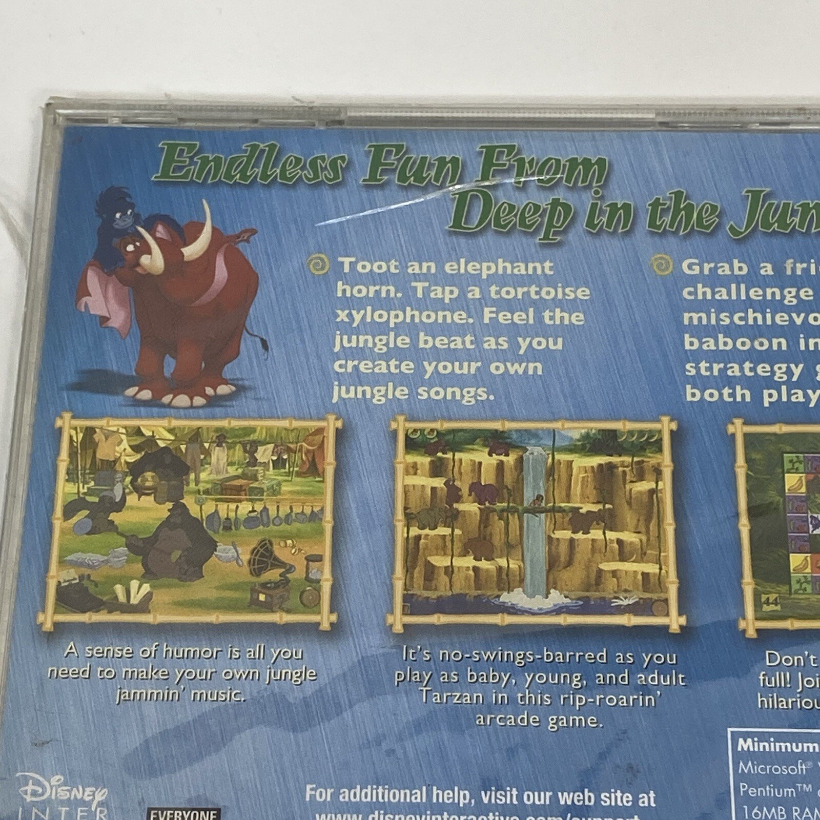 Disney's Tarzan Activity Center (PC, 1999) Sealed 44702005345 | eBay
