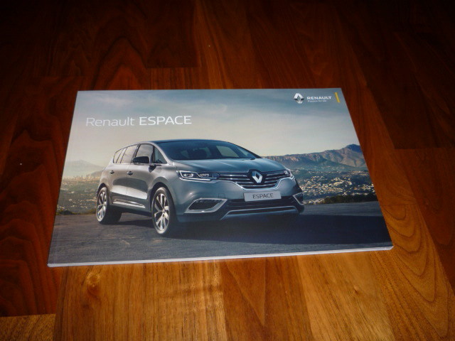 Renault Espace Prospekt 06/2017 | eBay.de