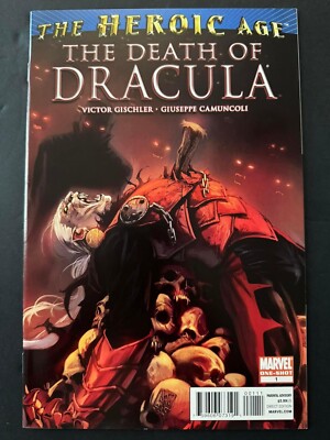 The Death of Dracula #1 (2010) 1st App Xarus (Dracula’s Son) Marvel ...