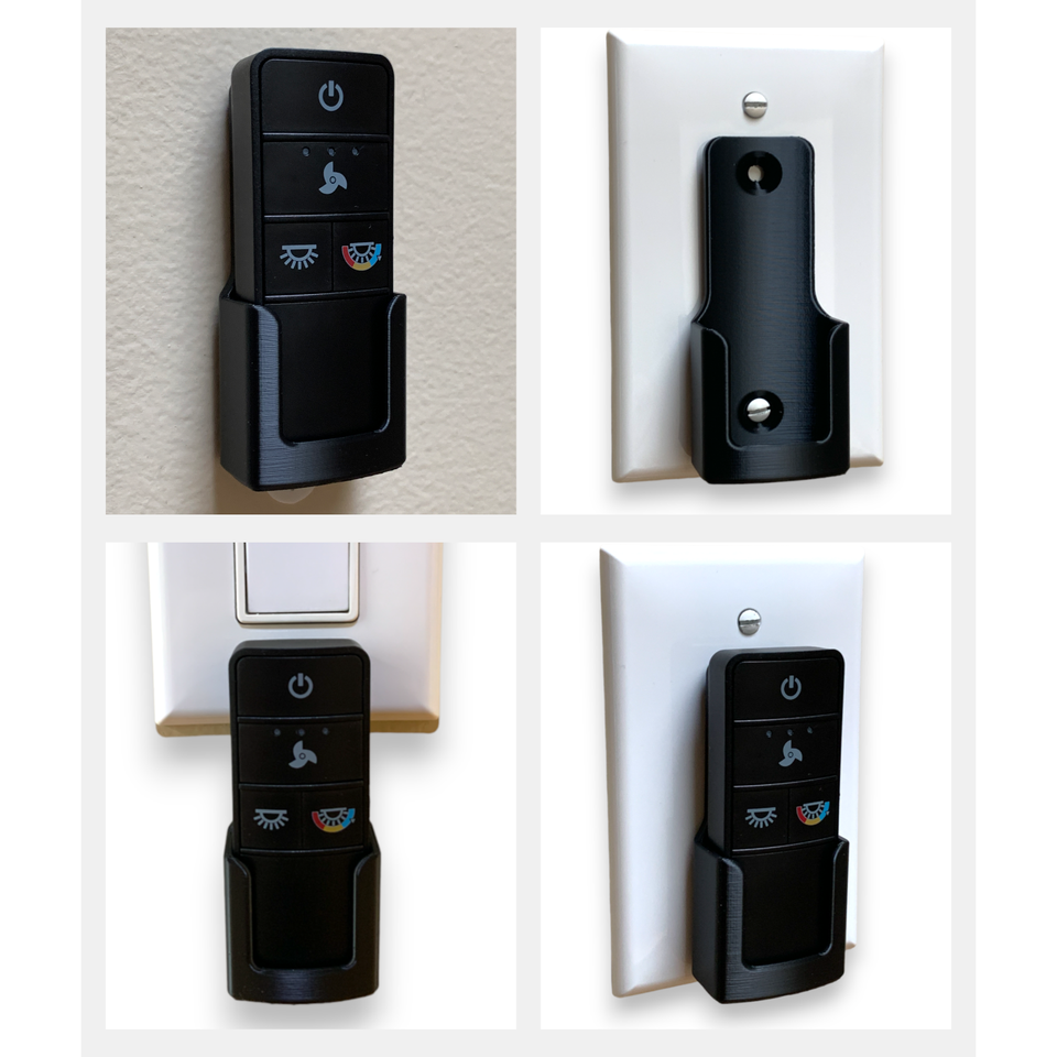 Ceiling Fan Remote Holder Wall Mount for Home Decorators Ceiling Fan ...