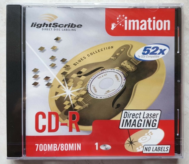 1x Imation LightScribe CD-R 80 Min 700MB 52x for sale online | eBay