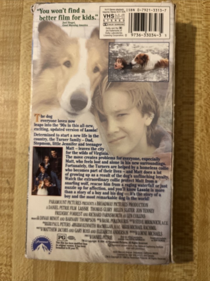 Lassie (VHS, 1994) 97363303435| eBay