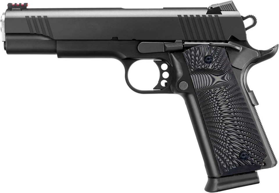 Guuun 1911 Grips G10 Full Size 1911 Grip Ambi Safety Cut Big Scoop ...