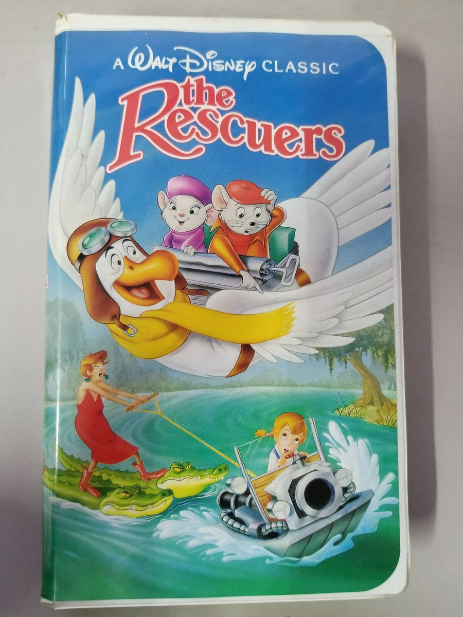 The Rescuers Vhs 1999