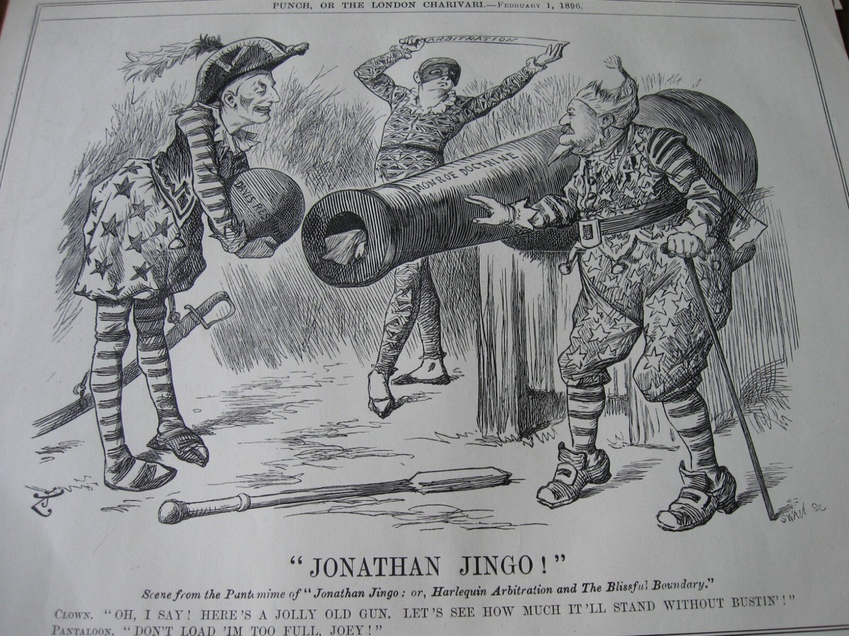 Monroe Doctrine Political Cartoon Peace | History Teaching Institute