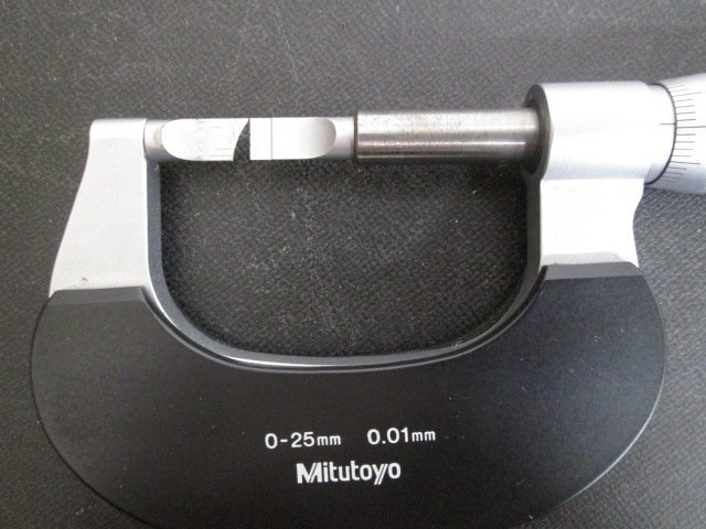 I179 Mitutoyo Straight Blade Micrometer / 0-25Mm /Blm-25 Measuring ...