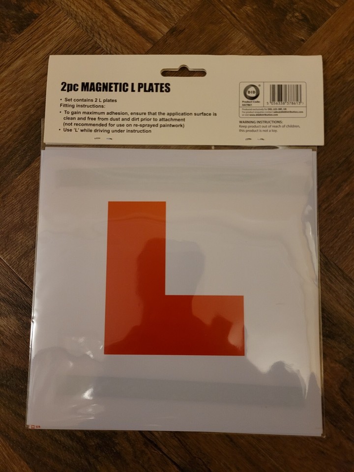 L Plates Magnetic Learner Driver Plates X 24 sets Job Lot | eBay