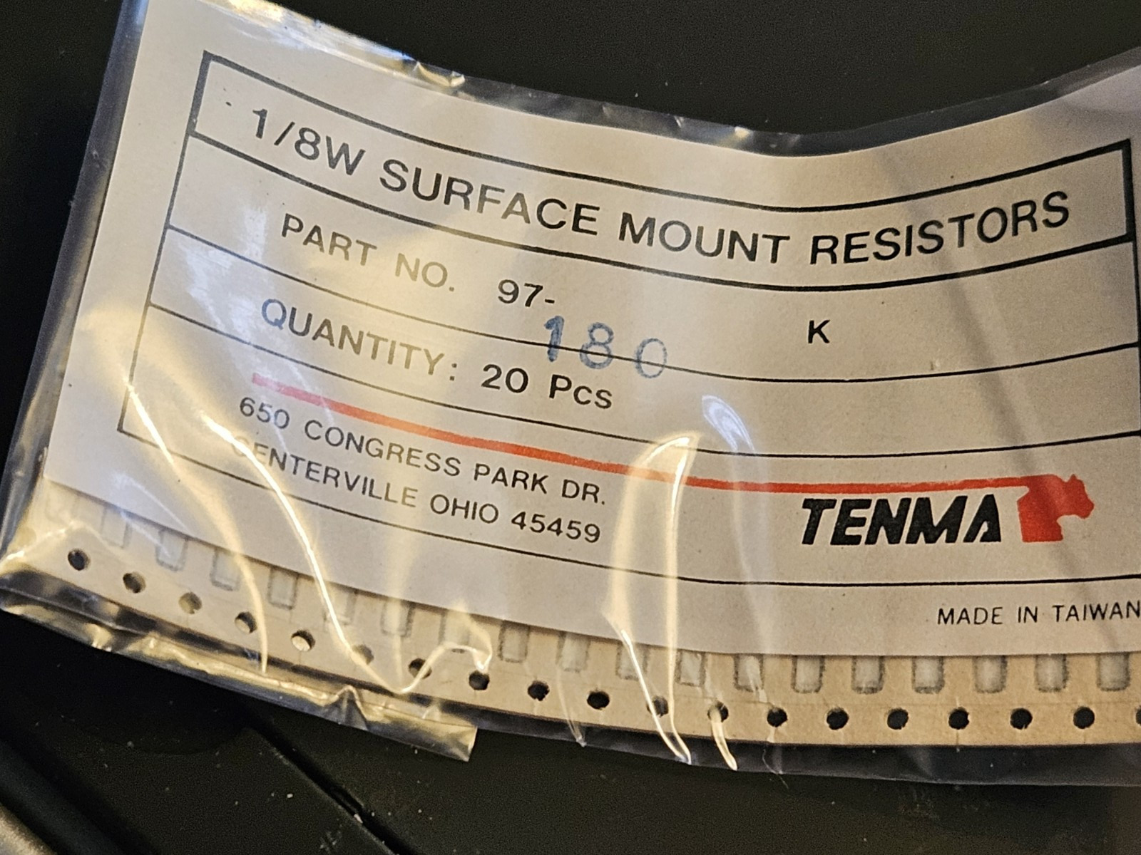 MCM 1/8 Watt 5% Tolerance Surface Mount Resistor Kit 20 each of 63 ...