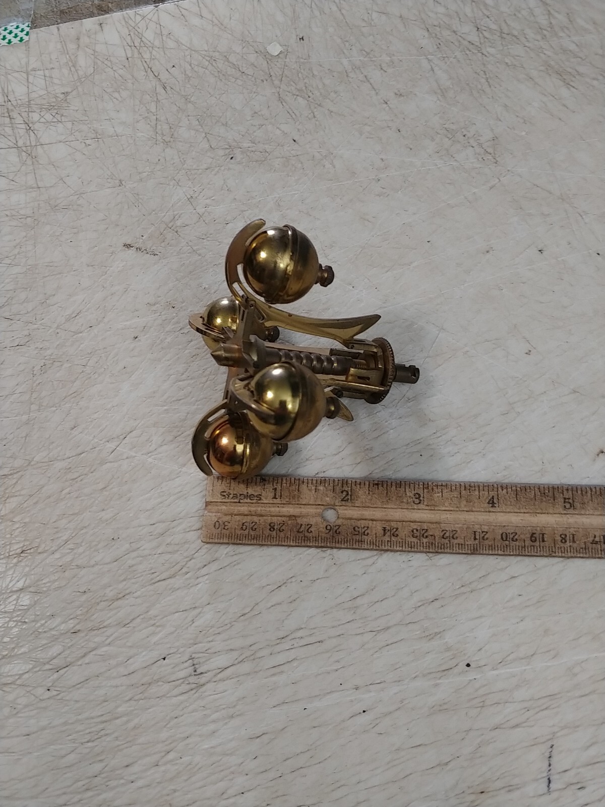 VINTAGE 4 BALL ANNIVERSARY CLOCK PENDULUM | eBay
