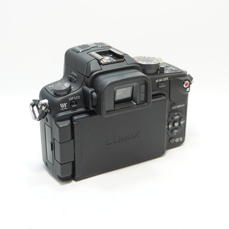 Panasonic LUMIX DMC-GH1 12.1MP Digital Camera Black Body full set From ...