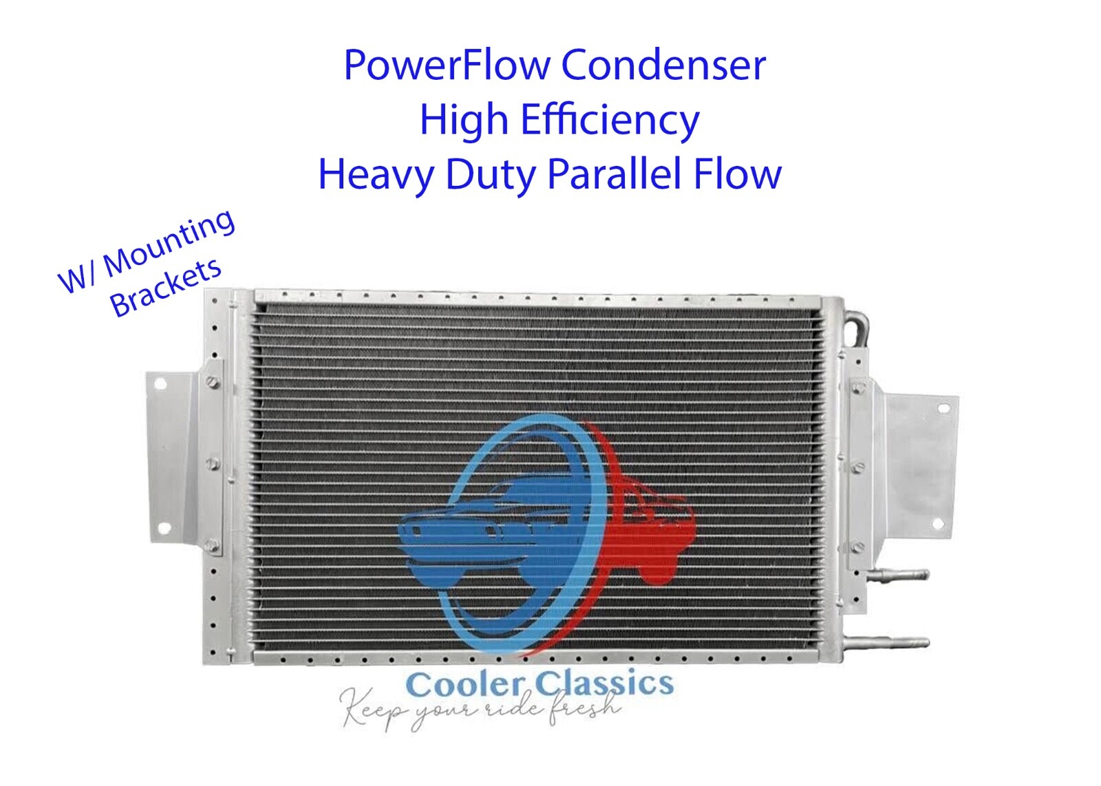 67 68 Chevy SS z28 Firebird Camaro Chevelle Evap PowerFlow ACCondenser ...