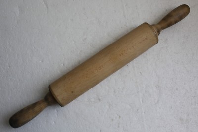 Old Vintage Wooden Collectible Rolling Pin Kitchen Cake Baking 46cm 18 ...