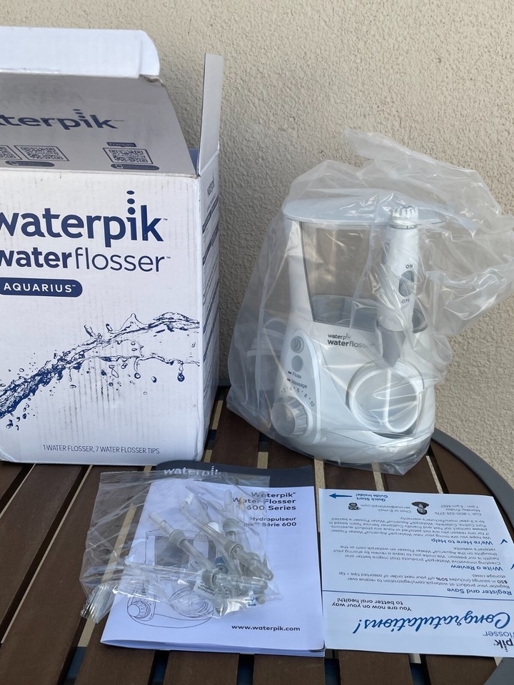 Waterpik Aquarius Professional Water Flosser Teeth Gums Braces Implants ...