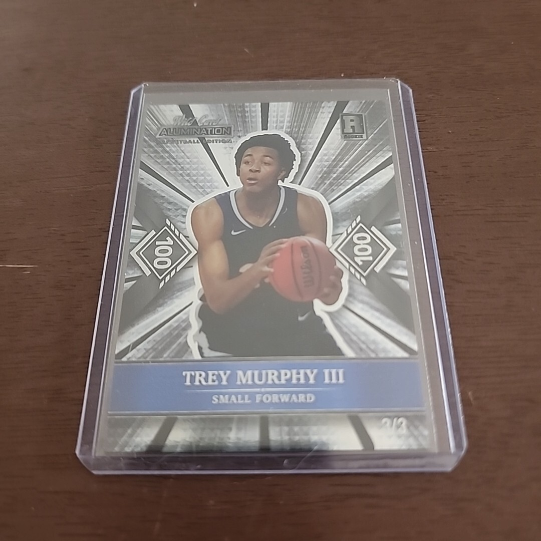Trey Murphy III 2021 Wild Card Alumination #RS-23 Rising Son Black ...
