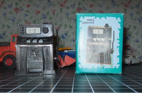 Golden Eagle Slot Machine Die-Cast Pencil Sharpener Antique Finish ...