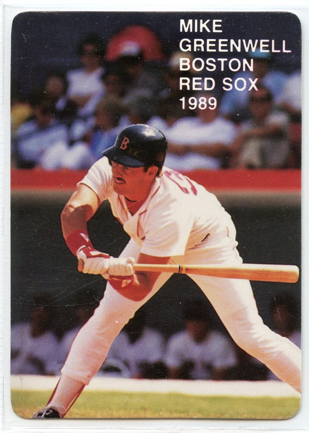 1989 Broder Action Superstars - #2 - Mike Greenwell - Boston Red Sox | eBay