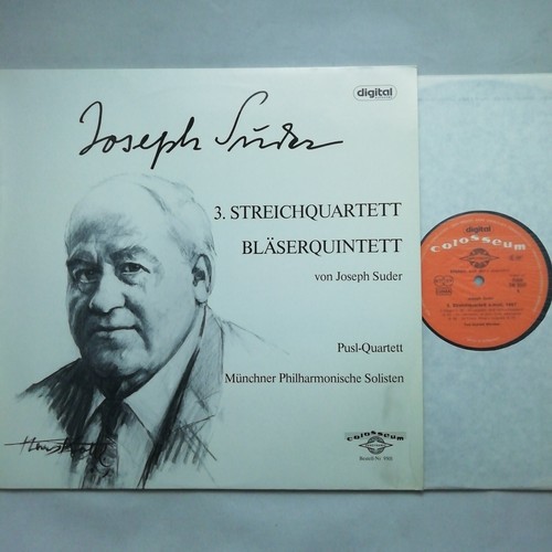Colosseum LP SM 9501: Joseph Suder - String Quartet No. 3 etc. / Pusl ...