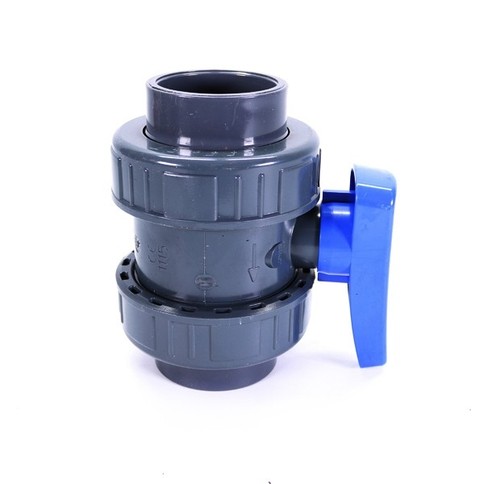 PVC Kugelhahn Ø 63 mm Absperrhahn Absperrventil Klebemuffe u ...