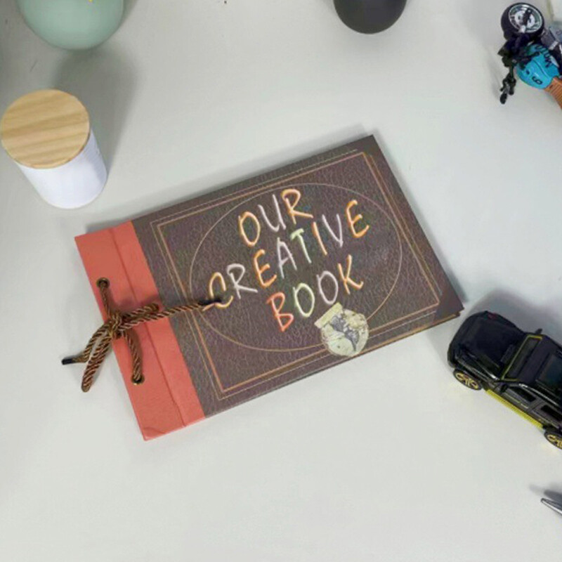 Selling OUR Adventure Album Diy Vintage Scrapbook Tether Loose-leaf ...