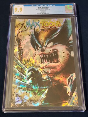 Max Toons Wolverine Tazmanian Devil Homage Trade Magma Foil #5/5 Taz | eBay