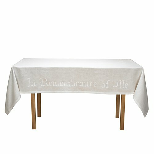 In Remembrance of Me Linen Altar Frontal/ Altar Cloth | eBay