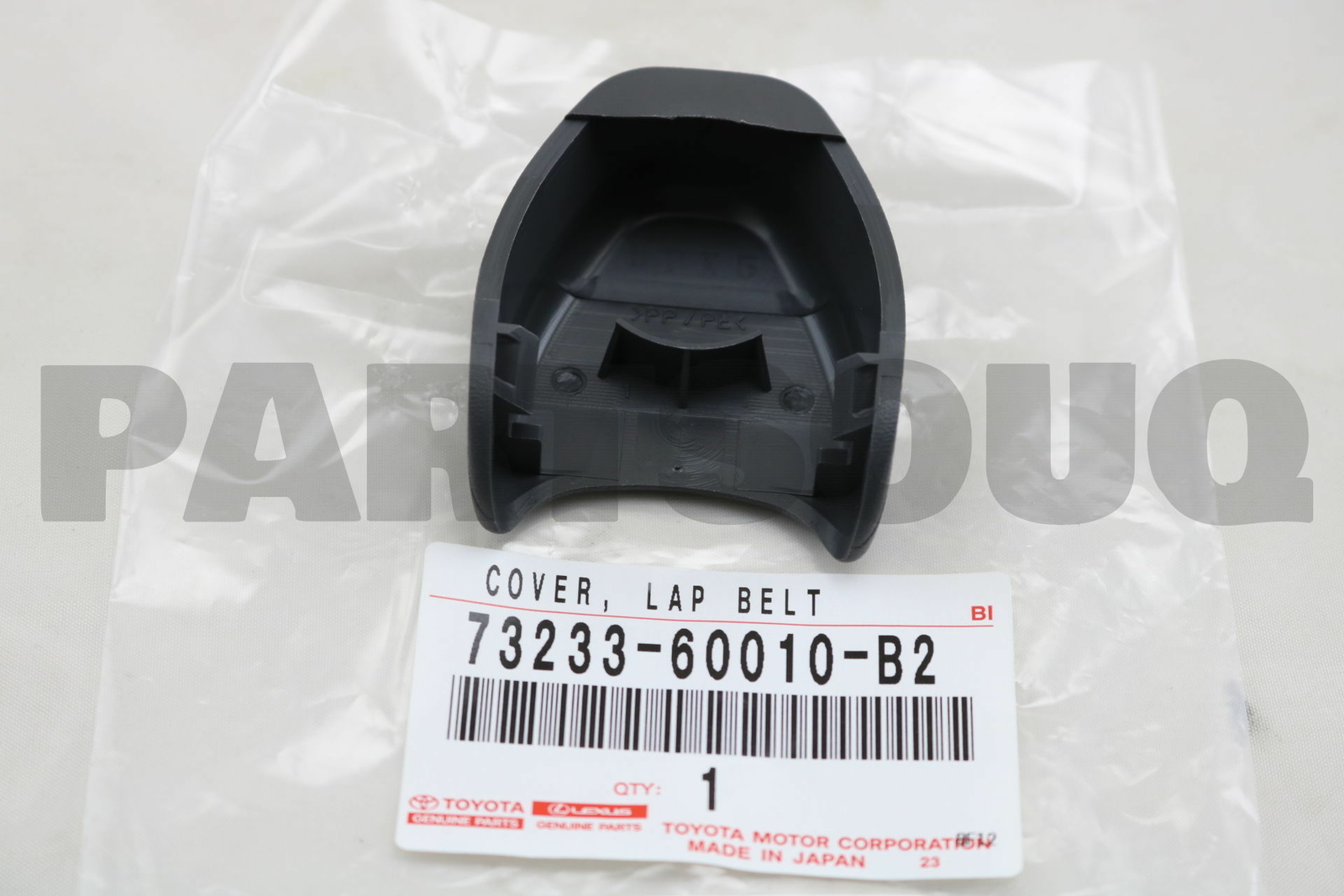 7323360010B2 Genuine Toyota COVER, LAP BELT OUTER ANCHOR 73233-60010-B2 ...