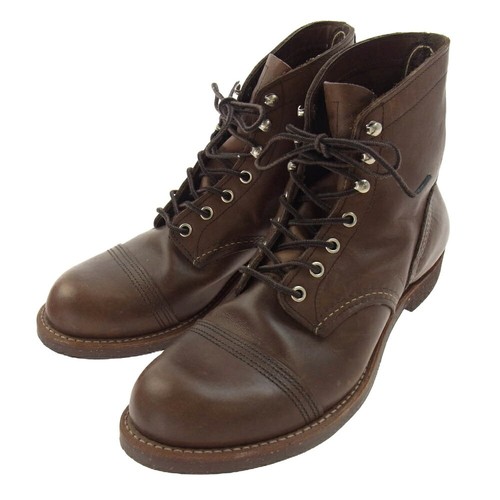RED WING 8111 IRON RANGER Iron Ranger Lace-Up Work Boots 27.5cm | eBay